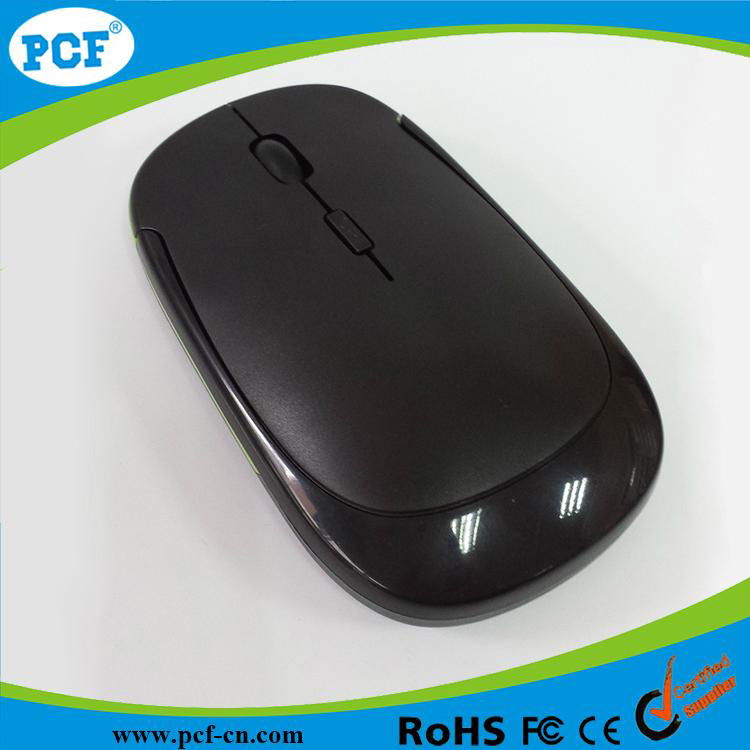 Ultra Slim USB 2.4 GHz Wireless Mouse Black - RJ-302 - PCF (China ...