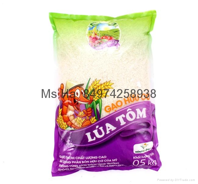 Organic Fragrant Rice Pearl Vietnam 5% Broken Long Grain Rice ...