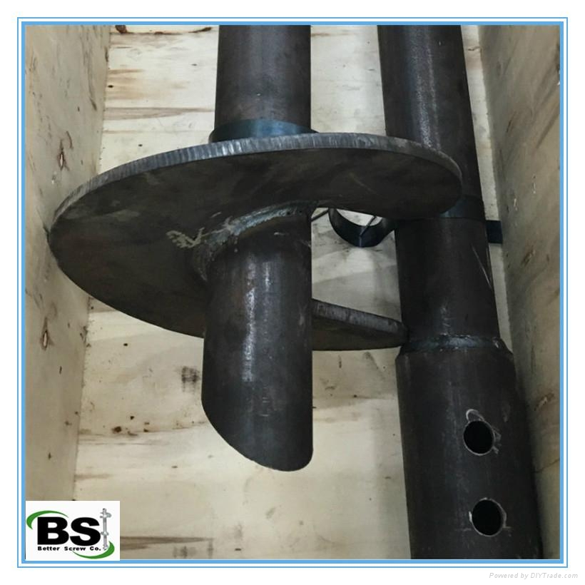 helical piles foundation Push buliding sturdy - 3ft/5ft/6ft/7ft - BS ...