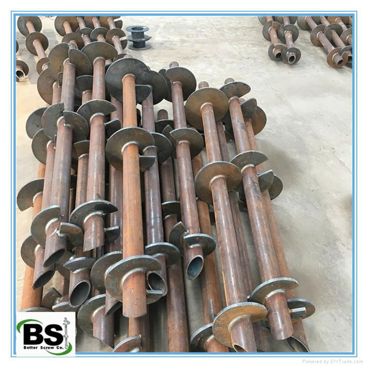 helical piles foundation Push buliding sturdy - 3ft/5ft/6ft/7ft - BS ...