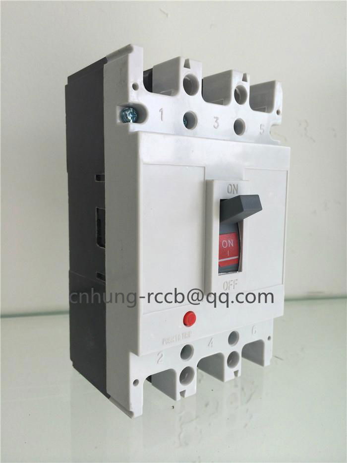 3P 4P CM1 mccb 100a-630a moulded case circuit breaker - CNHUNG (China Manufacturer) - Breaker ...