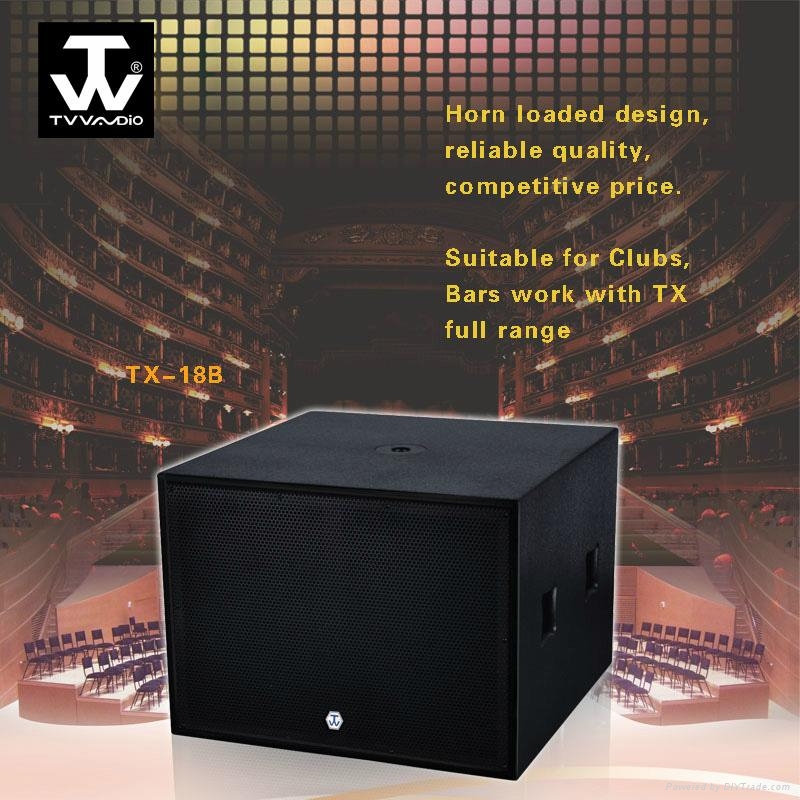Best Powerful Bass Single 18inch Subwoofer Cabinet - TX-18B - T V V ...