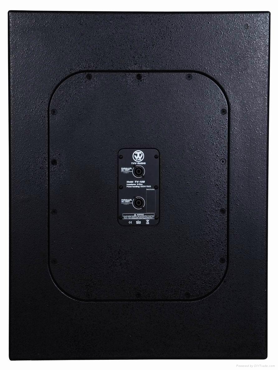 Powerful Single 18inch Bass Subwoofer Speaker Cabinet - TV-18B - T V V ...
