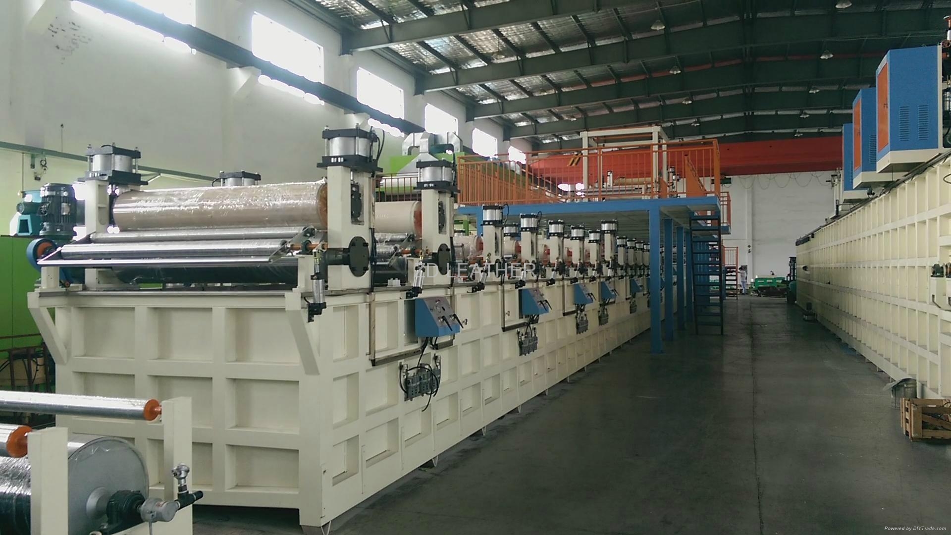 PU synthetic leather coagulation line - China - Manufacturer - Product