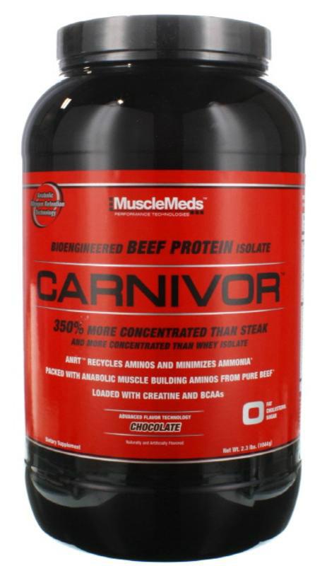 Carnivor Beef Protein Isolate Chocolate 2.3 lbs - MuscleMeds, Car ...