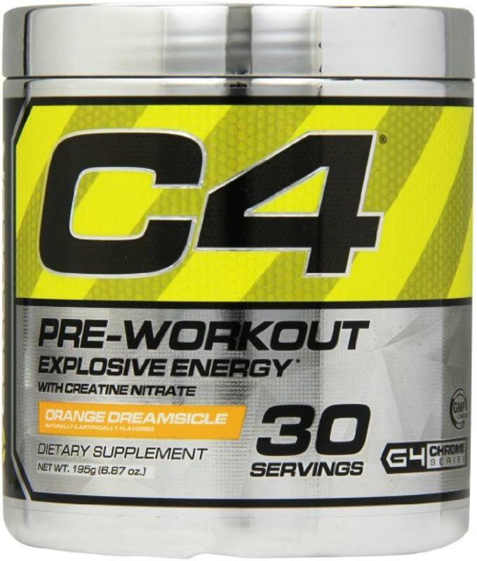 C4 Extreme Pre Workout Orange Dreamsicle 30 Servings - Cellucor ...