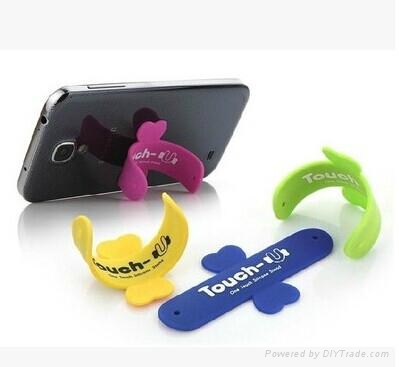 pvc phone holder stand printed with your logo - hzph44 - huizhi (China ...