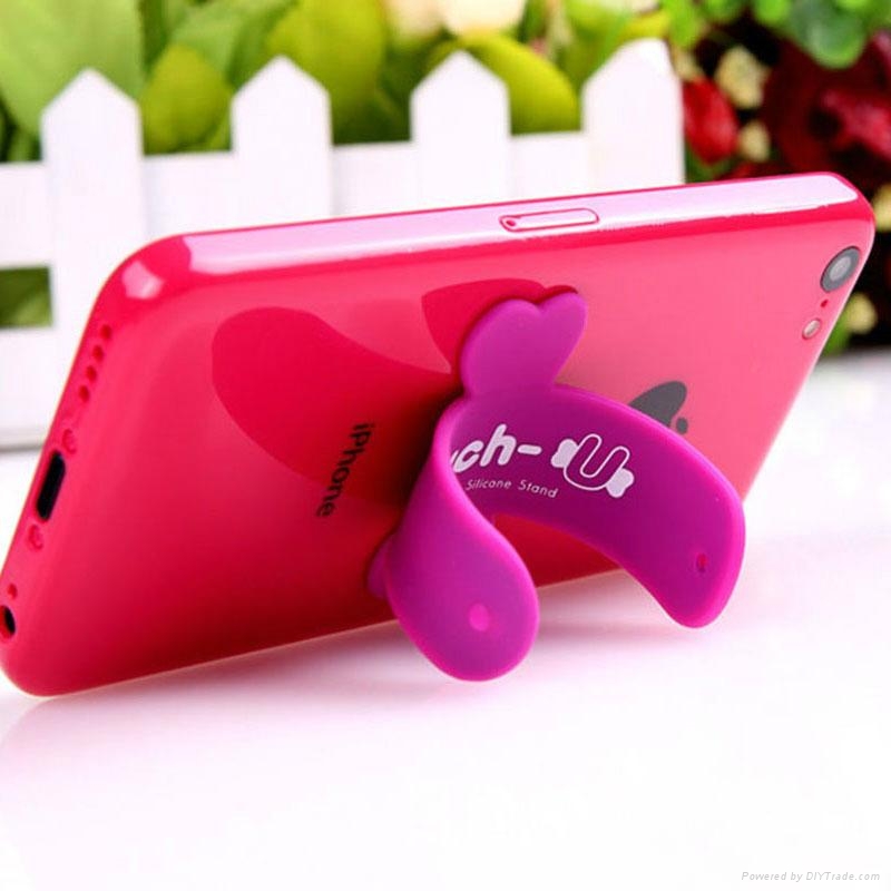 pvc phone holder stand printed with your logo - hzph44 - huizhi (China ...