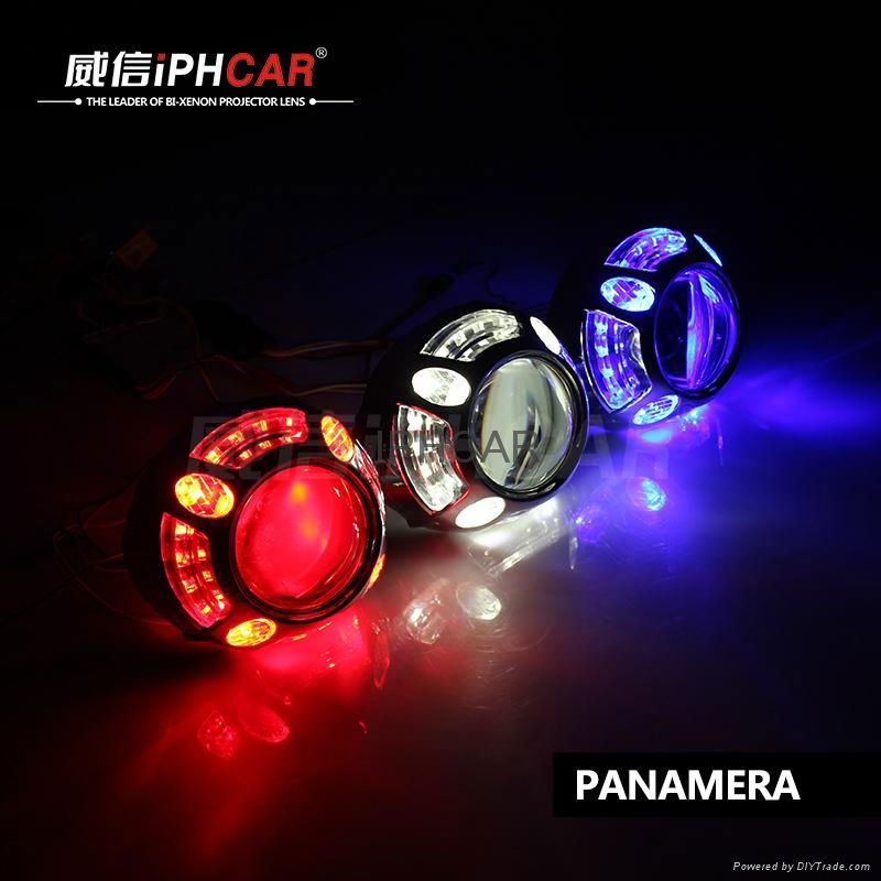 Q5 hid projector RGB angel eyes lens HID lens - G106+IPH3009 - IPHCAR ...