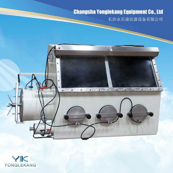 0.1MPa vacuumized stainless steel glove box for nitrogen gas operation ...