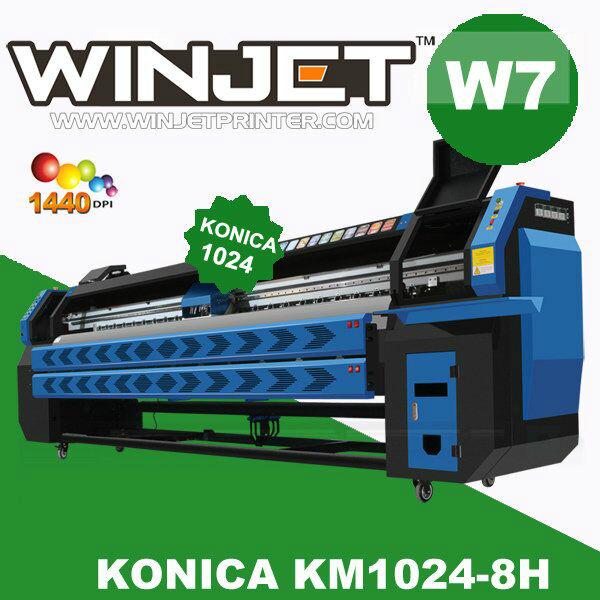 konica solvent printer Vinyl Banner/Mesh Banner Banner Digital W7 flex ...