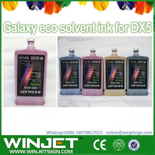 Galaxy eco solvent ink eco solvent printer ep dx5 printhead - WinJET ...
