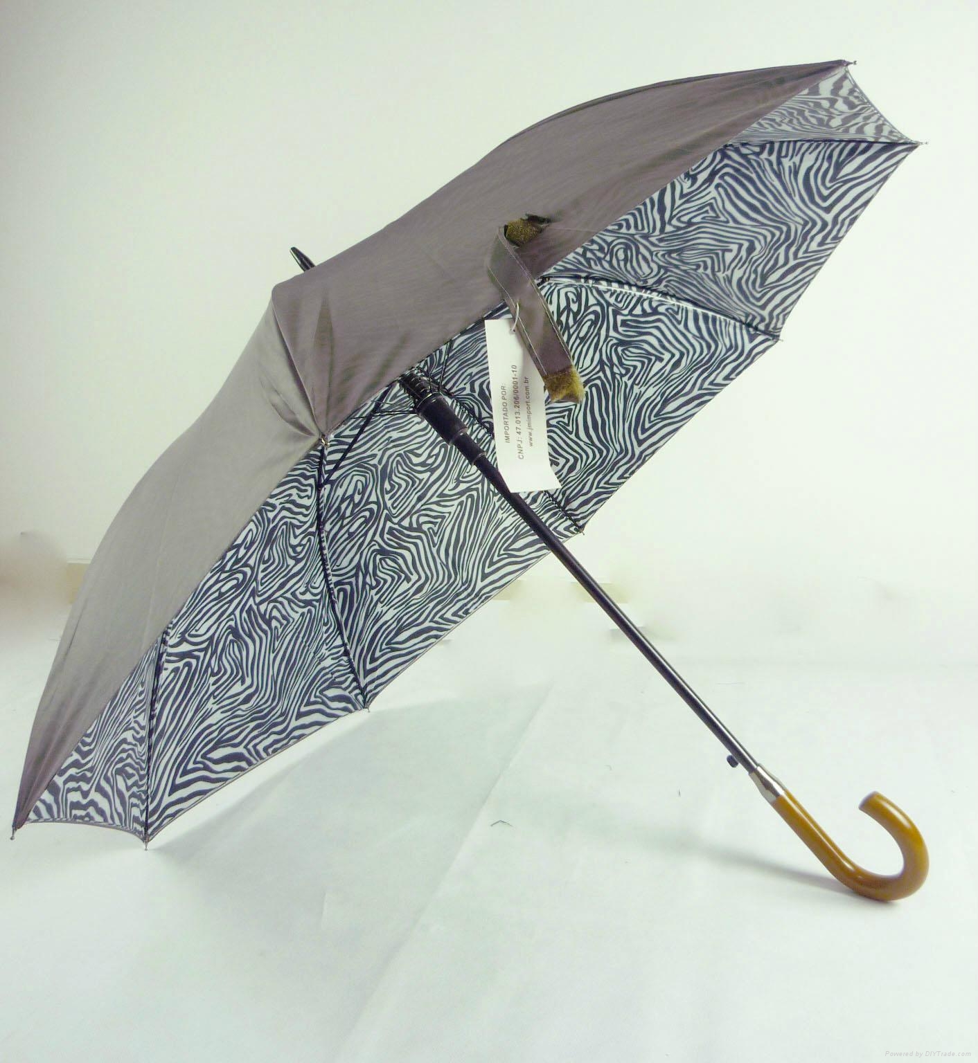Zebra-stripe excellent material new style straight umbrella - XKUM ...