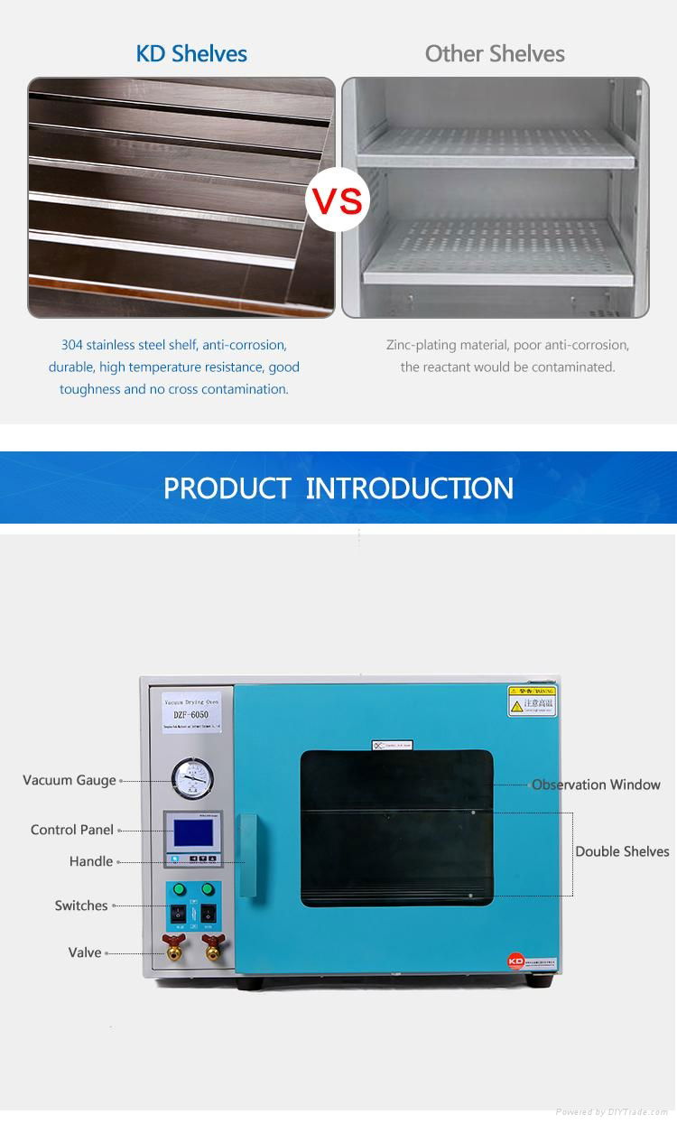 Vacuum Drying Oven - DZF-6050 - ZZKD (China Manufacturer) - Chemical Lab Supplies - Chemicals ...