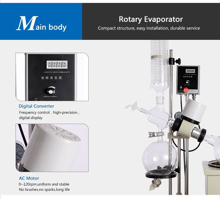 vacuum rotary evaporator/rotovap/rotavapor - re-501 - ZZKD (China ...