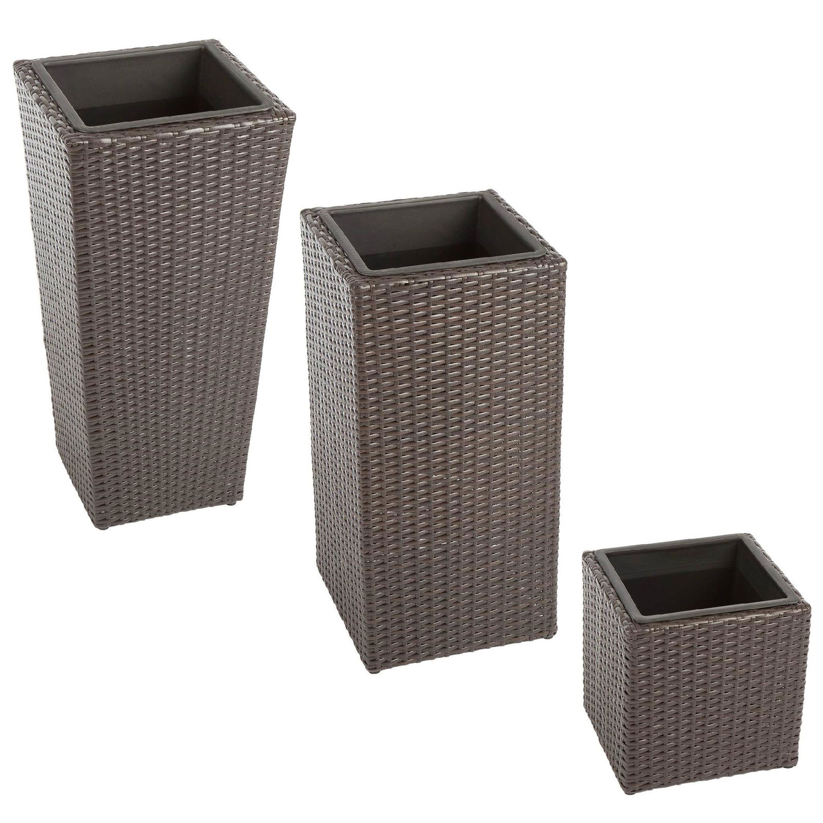 Handwoven plastic rattan planter basket - 2016 - Vdeltacraft (Vietnam ...