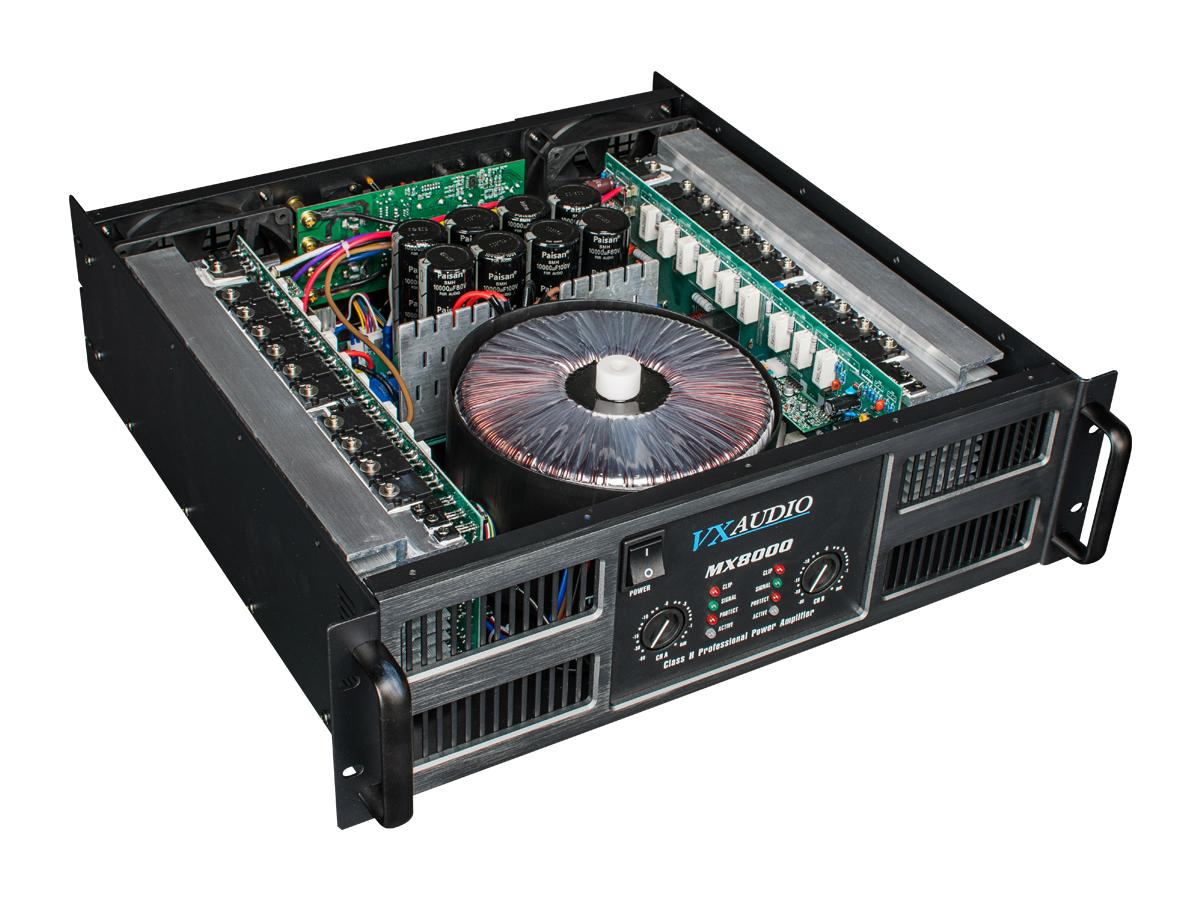 3U audio system of Professional Power Amplifier - MX 7000 - VX (China ...