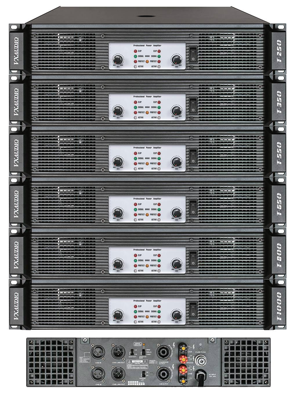 High Power Output of Professional Power Amplifier - T-800 - VX (China ...