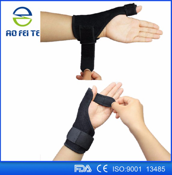 Waterproof breathable palm hand wrist thumb splint brace support - AFT ...
