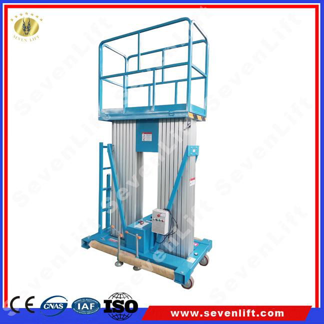 electric manlift window cleaning lift - shandong sevenlift (China ...