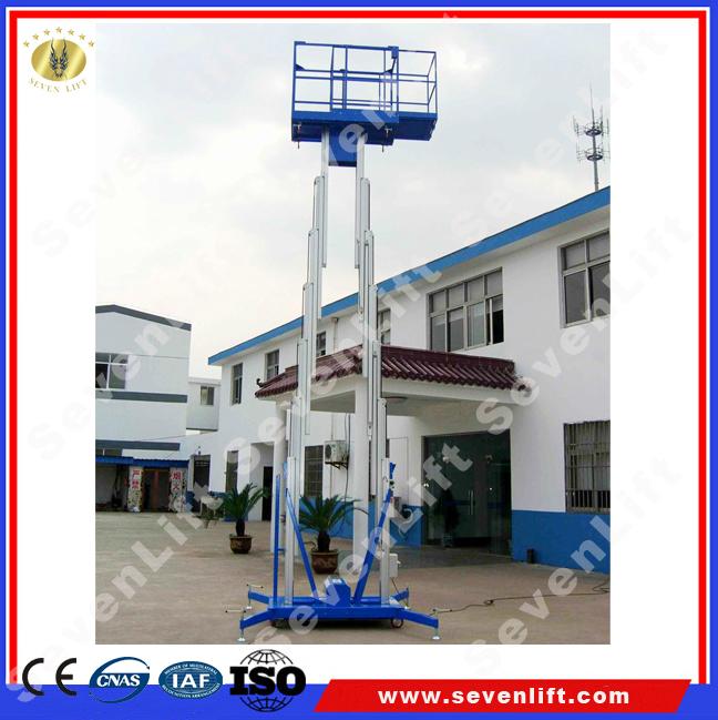 electric manlift window cleaning lift - shandong sevenlift (China ...