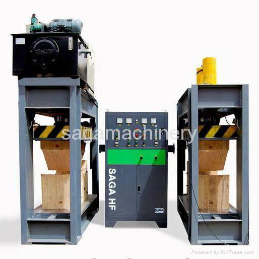 High frequency wood bending press machine - 80T,150T - SAGA (China ...
