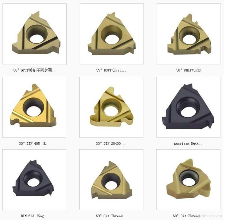 Threading Inserts of Partial Profile 60°and 55° - INNOCUT (China ...