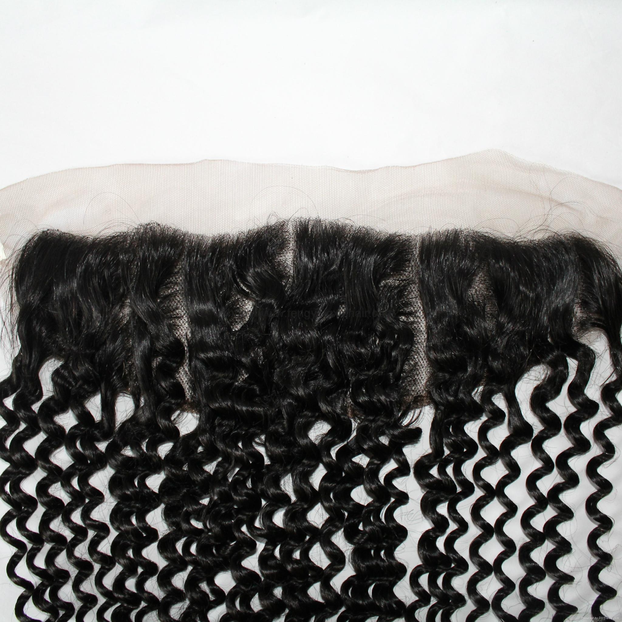 factory human hair lace closure top quality lace frontals 13x6 size ...