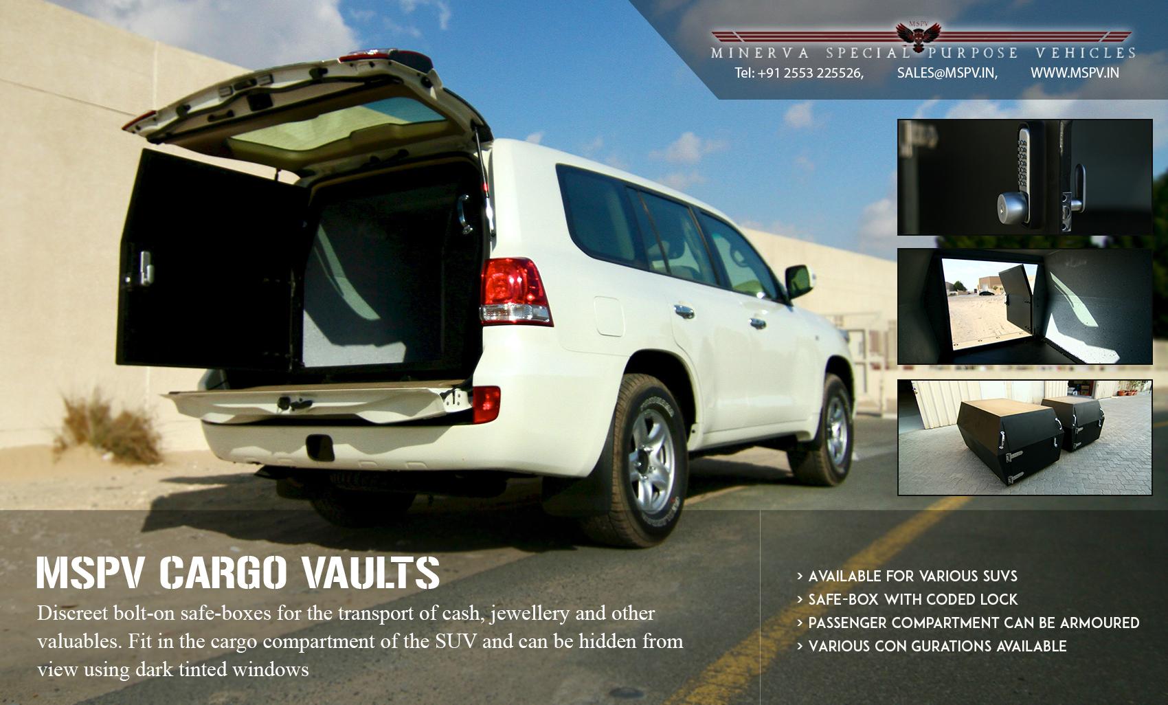 Cash-in-Transit CIT Vehicles - MSPV (India Manufacturer) - Other ...