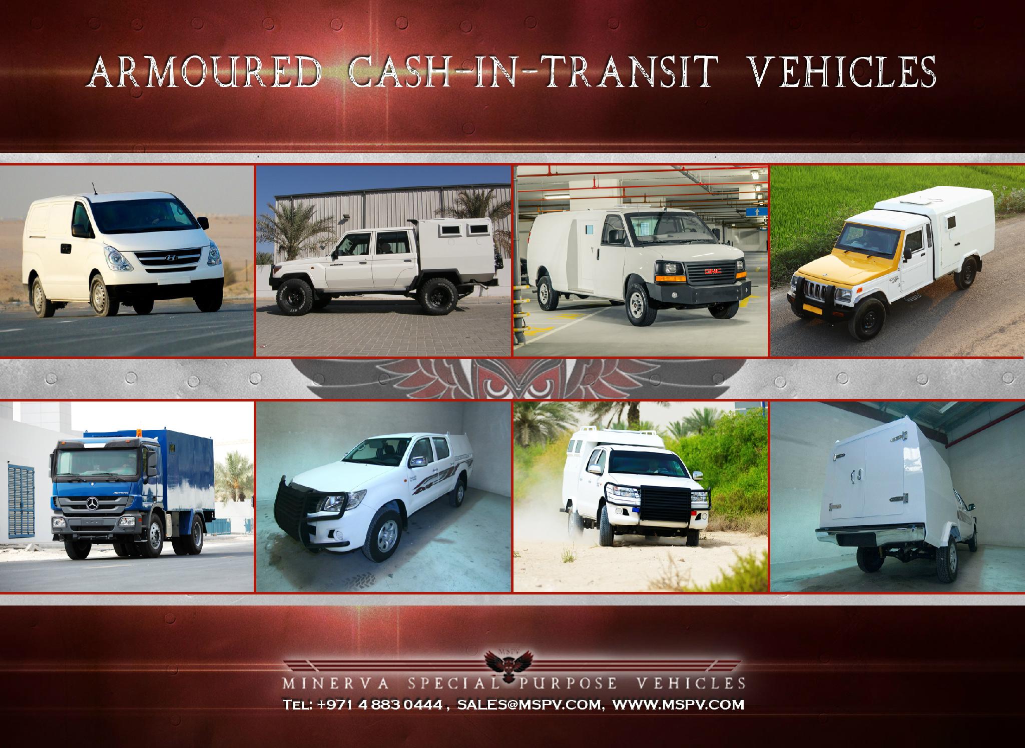Cash-in-Transit CIT Vehicles - MSPV (India Manufacturer) - Other ...