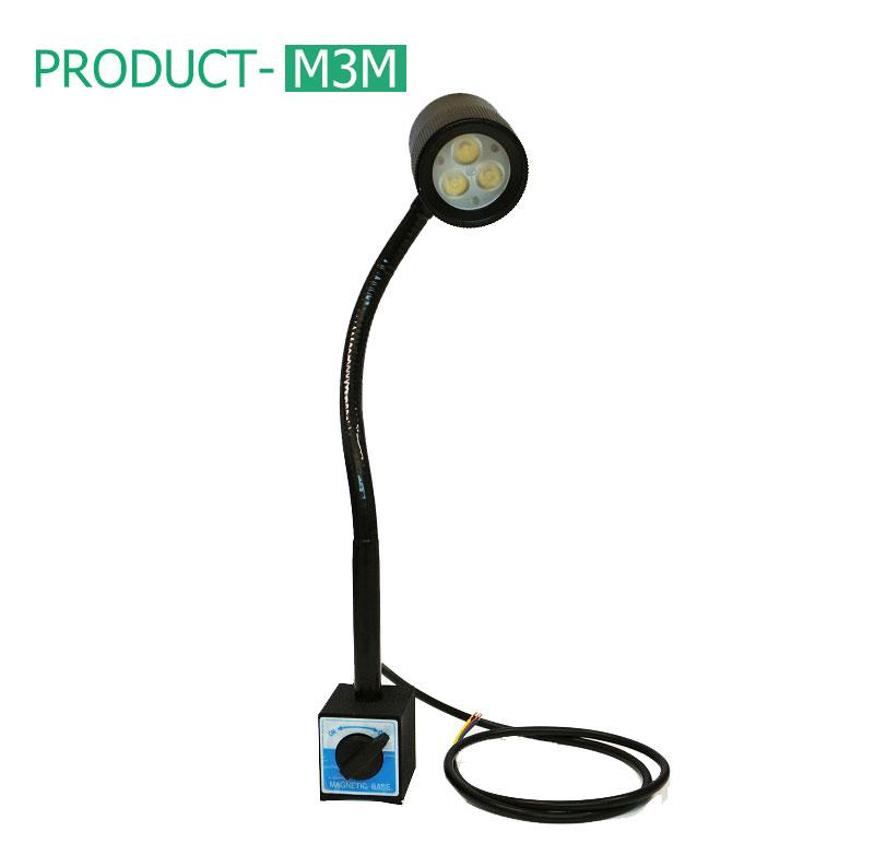 Waterproof Magnet base led flexible spot light machine light - M3M ...