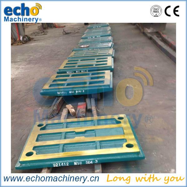 Mn13Cr2 Metso C106 fixed jaw for crushing aggregate - Cutomized - ECHO ...