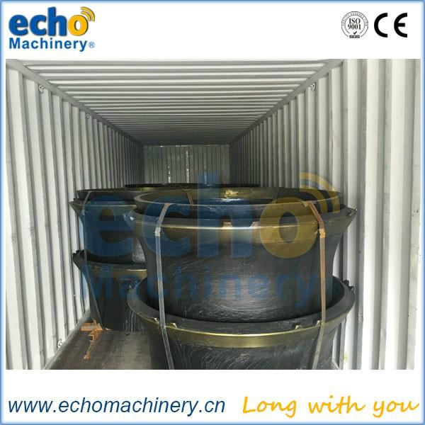 Metso cone crusher parts concave and mantle for HP100 HP200 HP300 HP400 ...
