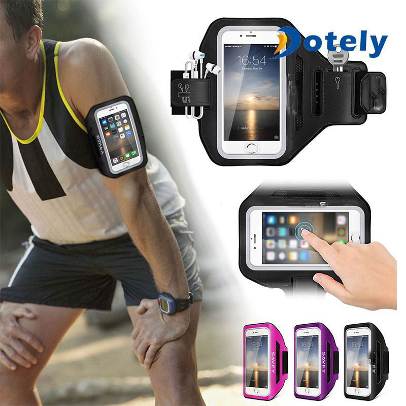 Water Resistant Cell Phone Armband Universal Sport Armband - DHL-2S002 ...