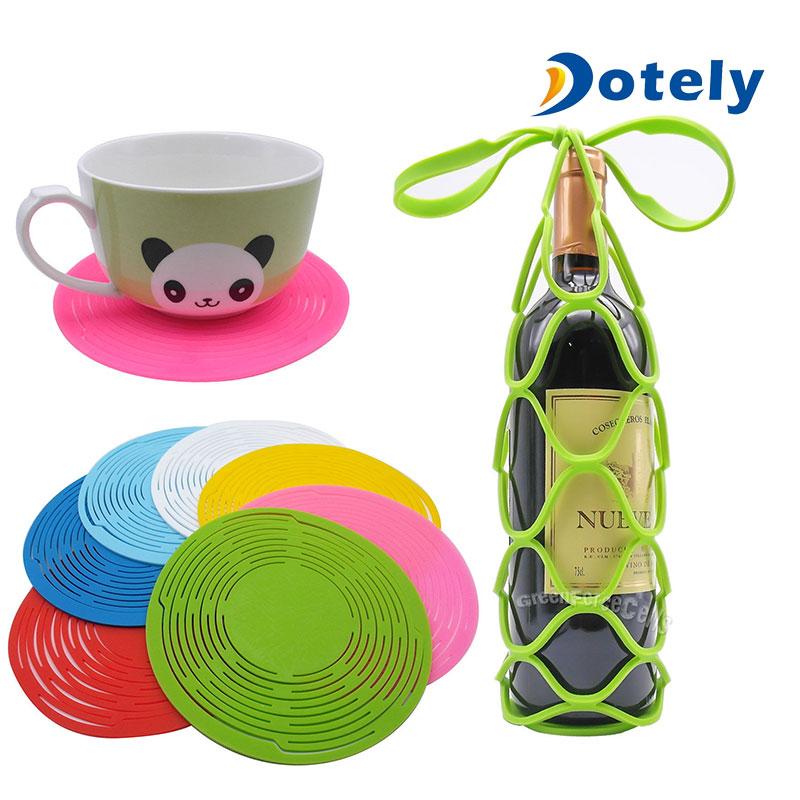 Multifunction Silicone Wine Bag and Wine Bottle HolderRacks - DTL-5S046 ...