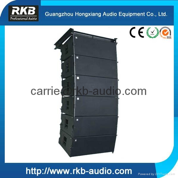 double 12 inch outdoor sound system line array speakers - LA-212 - RKB ...