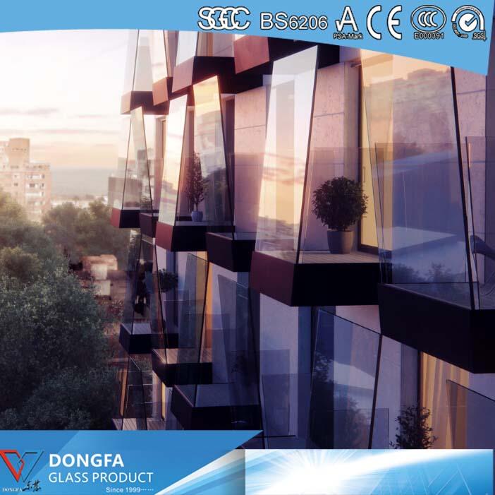 Structural Sentryglas laminated glass - SGP - Dongfa (China Manufacturer) - Building Glass ...