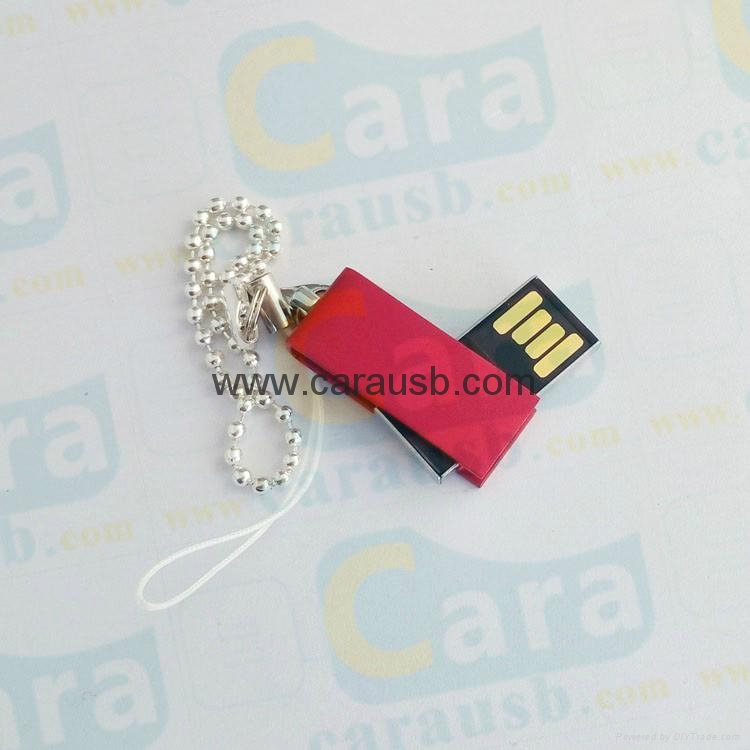 Carausb custom mini elf twister usb flash disk rotation pendrive has ...