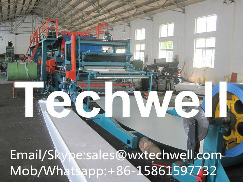 EPS Foam Insulated Sandwich Panel Making Machine - TW-EPS1250 ...