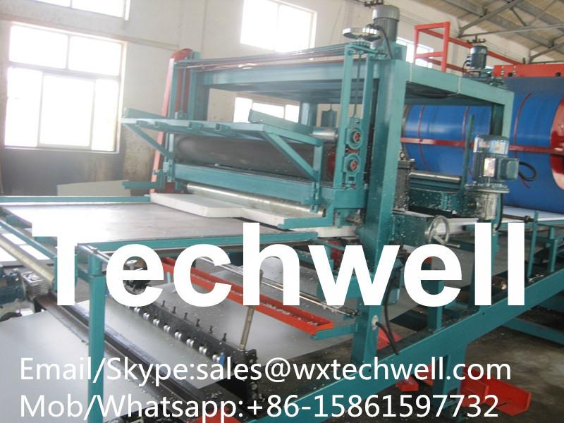 EPS Foam Insulated Sandwich Panel Making Machine - TW-EPS1250 ...