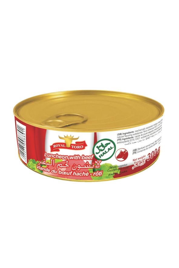 BEEF LUNCHEON MEAT - 300 g - Royal Toro (Poland Manufacturer) - Canned ...