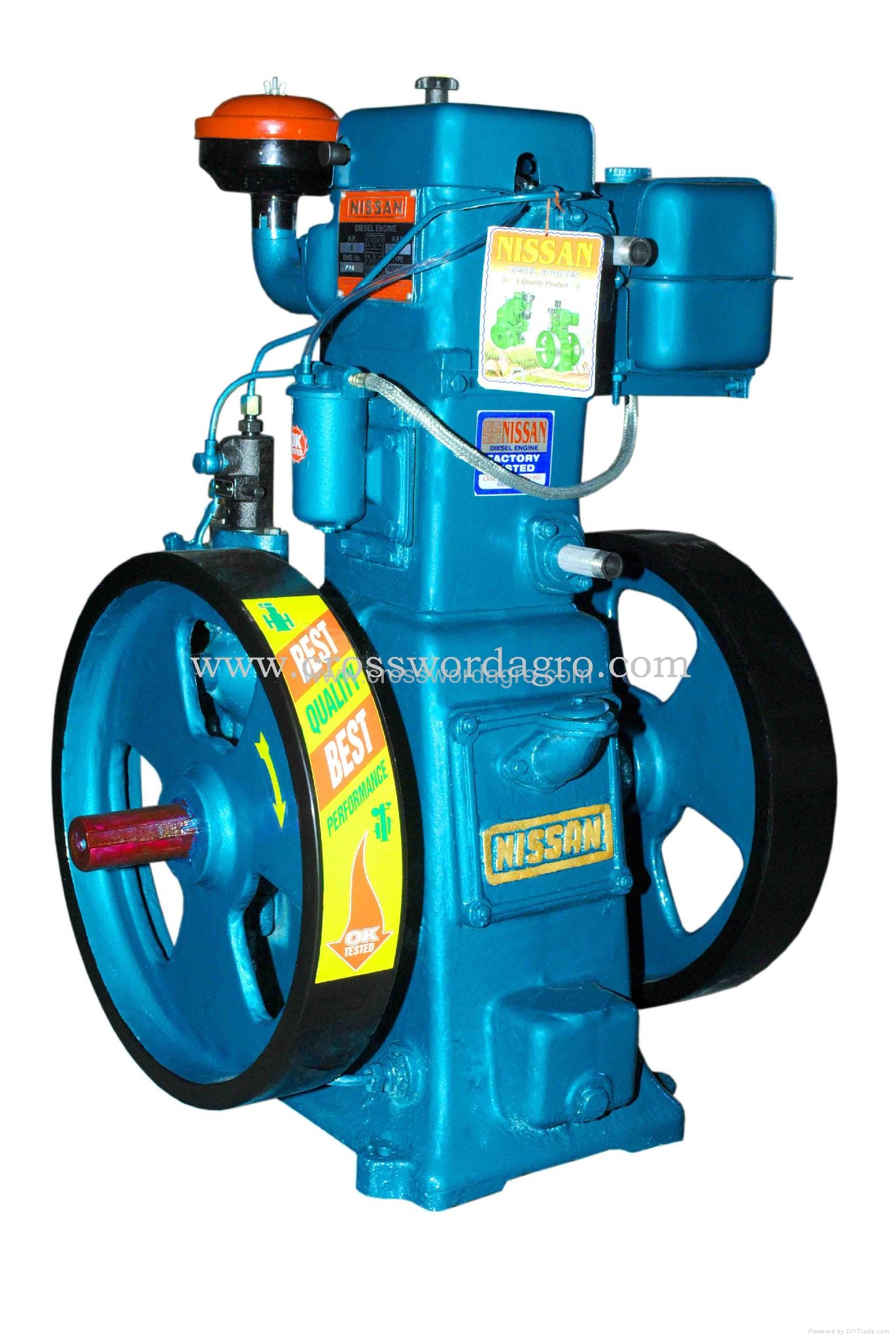 Lister Diesel Engine 8hp 850 rpm - NISSAn (India Manufacturer) - Farm ...