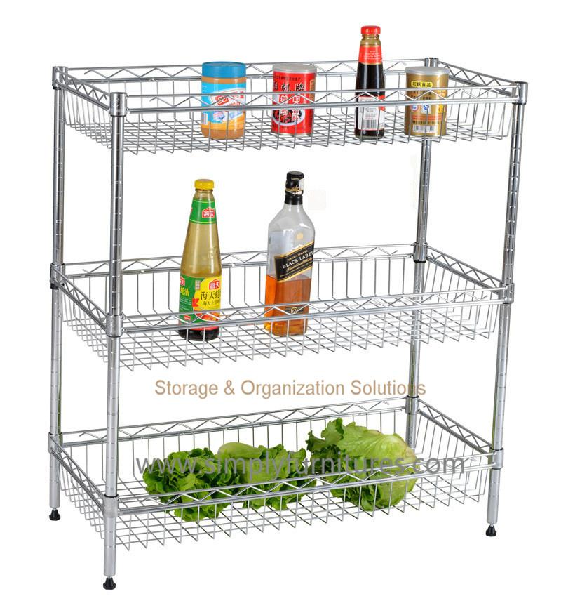 Metal Storage Wire Kitchen Shelving - SII-WS02 - SIMPLY (China Trading ...