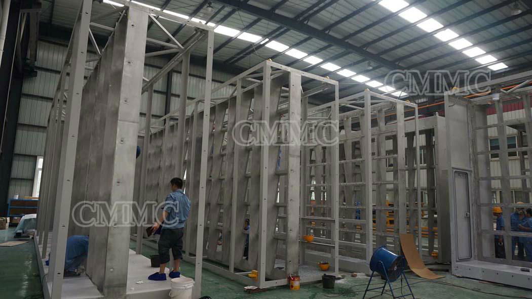 Static Filter Stage Steel Structure of Gas Turbine Air Intake System ...