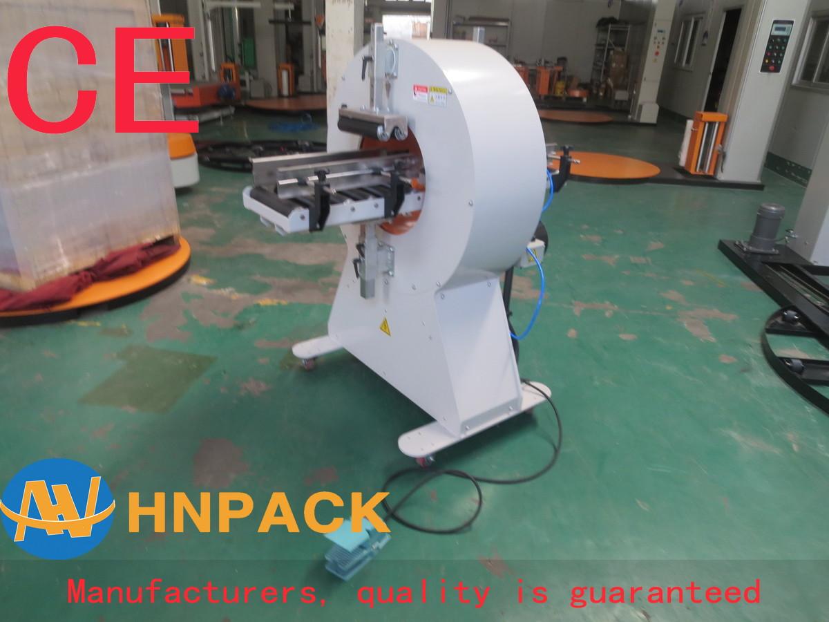 China Semi-auto orbital wrapping machine factory supply Horizontal ...