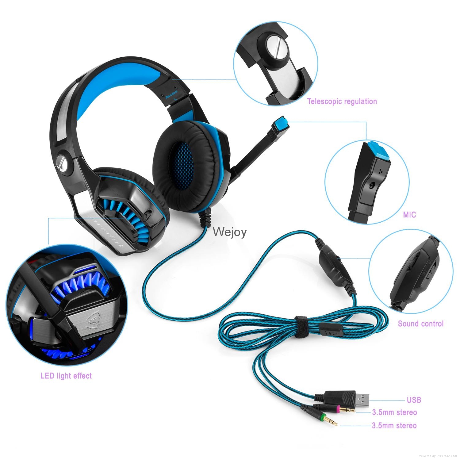 2017 Trending new item: Beexcellent GM-2 over-ear gaming headset ...
