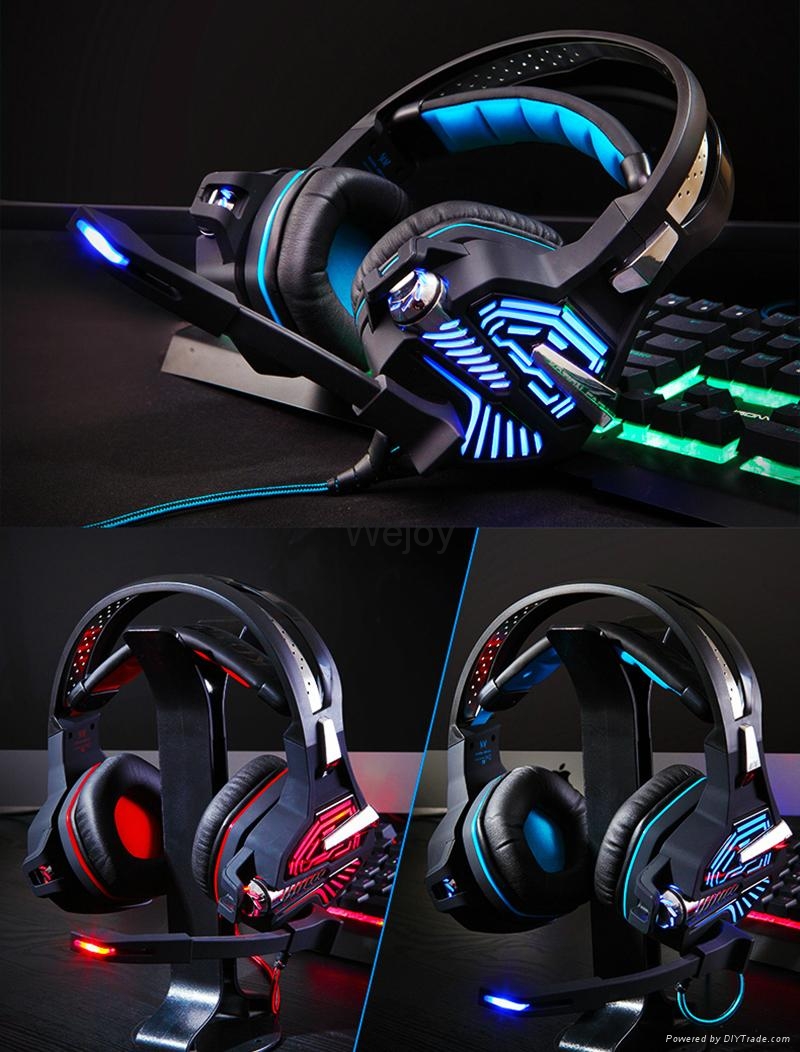 Gaming headsets headbands with mic for laptop xbox one PC - GM-9-001 ...