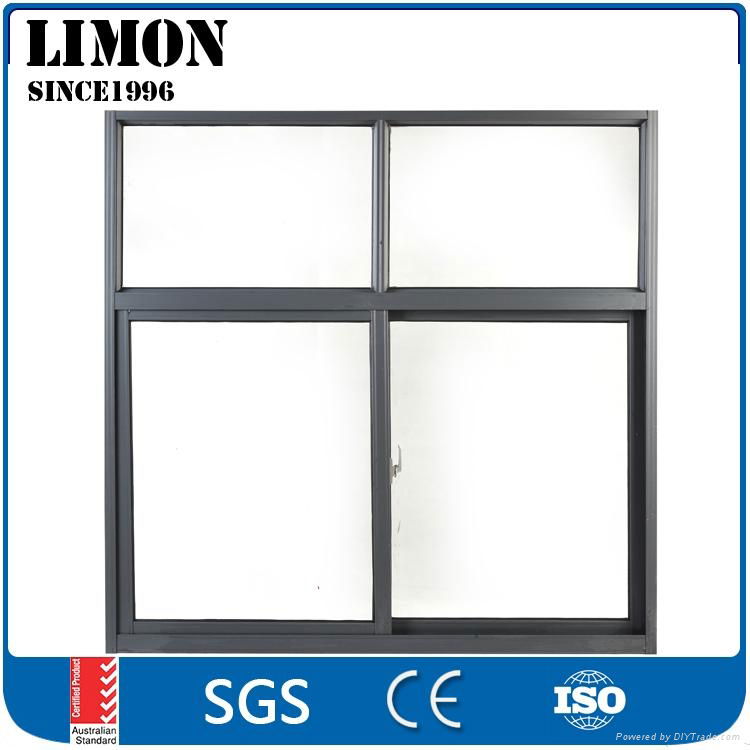price of aluminium frame office interior sliding glass window - LM018 ...