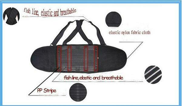 Back Brace Black suspenders Back Support Belt - AFT-Y001 - Aofit (China Manufacturer) - Sports ...