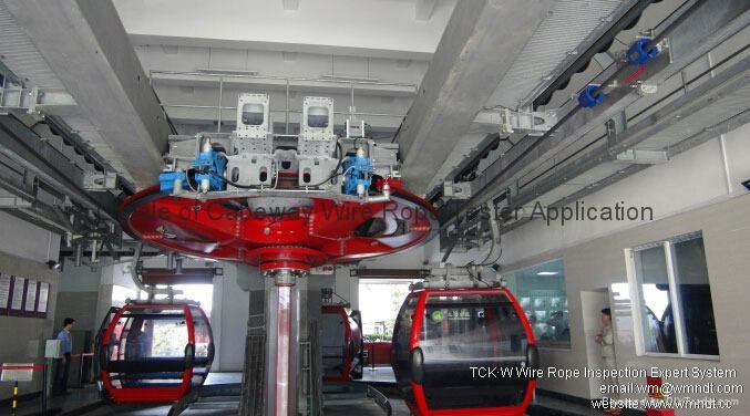 Cableway Wire Rope Inspection Device - TCK W-SD - Cableway Wire Rope ...